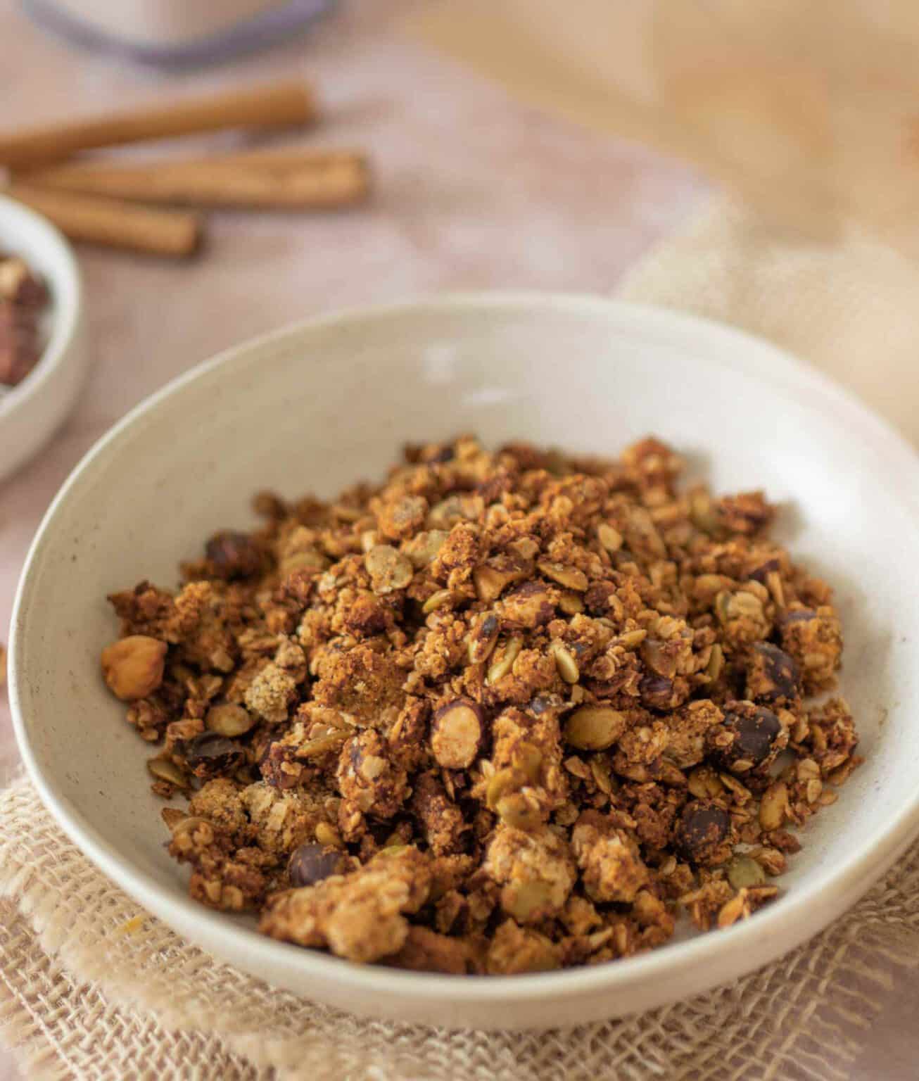 Granola aus Nuss Trester | Plantpower Nutrition