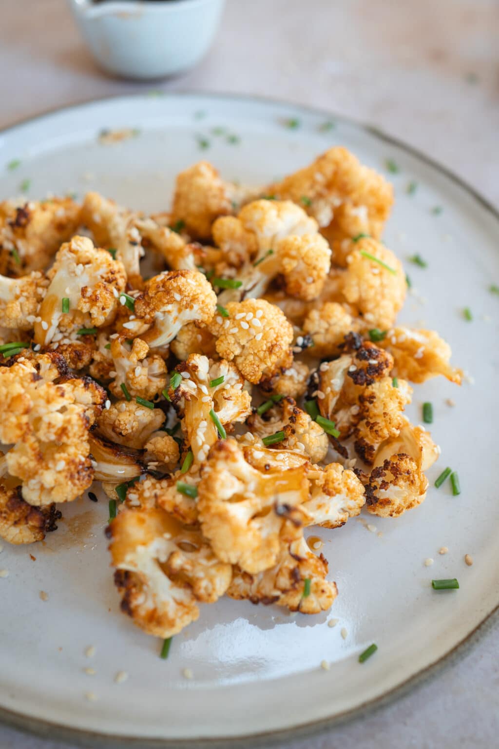 Sweet & Spicy Blumenkohl aus dem Airfryer | Plantpower Nutrition